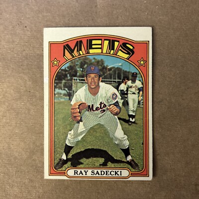 1972 Topps Baseball Ray Sadecki New York Mets Card #563 | eBay