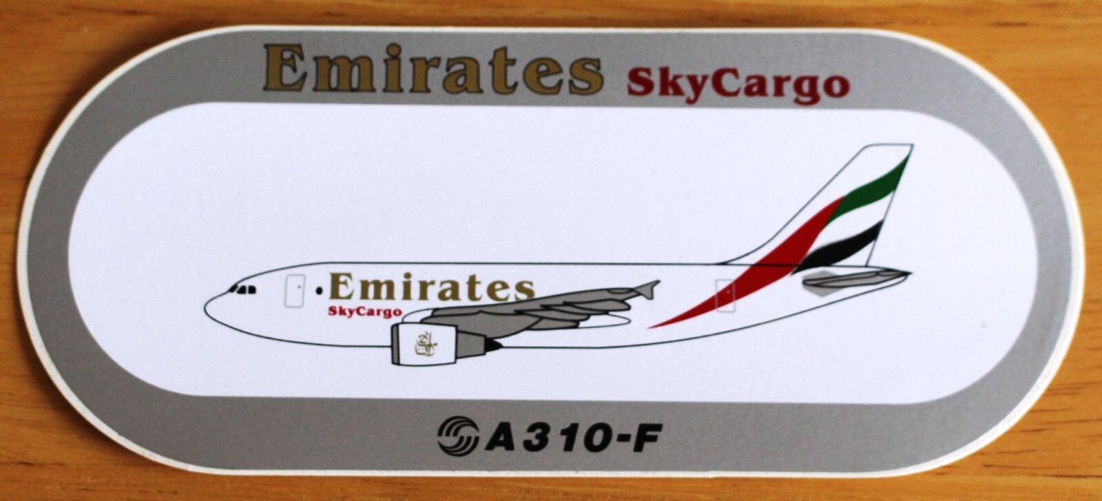 Emirates Sky Cargo (UAE) Airbus A310F Airline Sticker | eBay