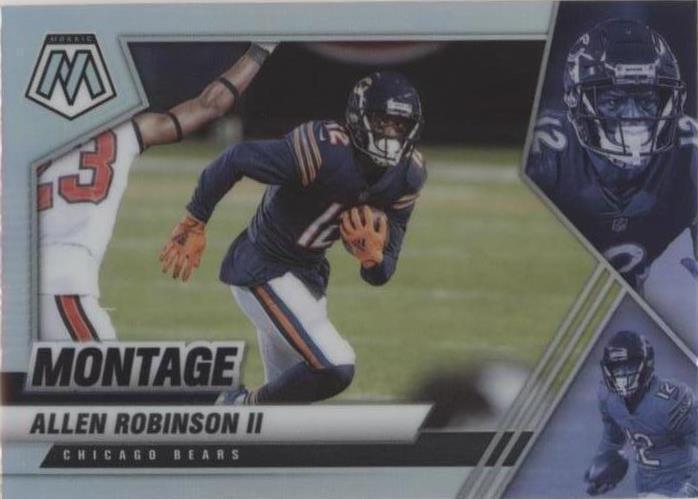 2021 Panini Mosaic - Montage Allen Robinson #MON-24 Silver Prizm for ...