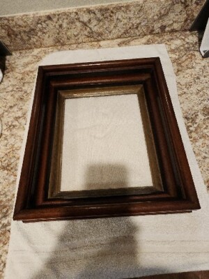 Picture Frames - Walnut Shadow Boxing Picture Frame