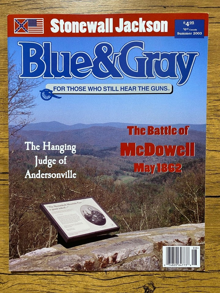 Blue & Gray (Blue and Gray) Magazine - 1 MAGAZINE - CHOOSE YOUR MONTH ...