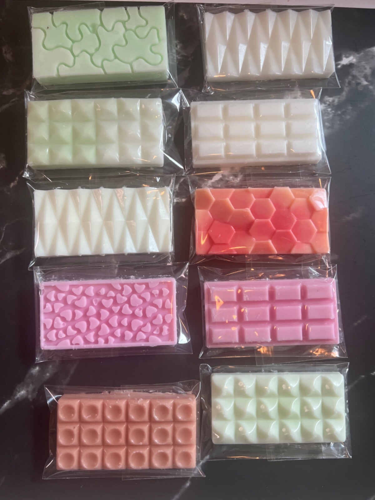 Wax Melt Sample Pack Mini Snap Bar Samples - Candle Wax Melts, New Scents
