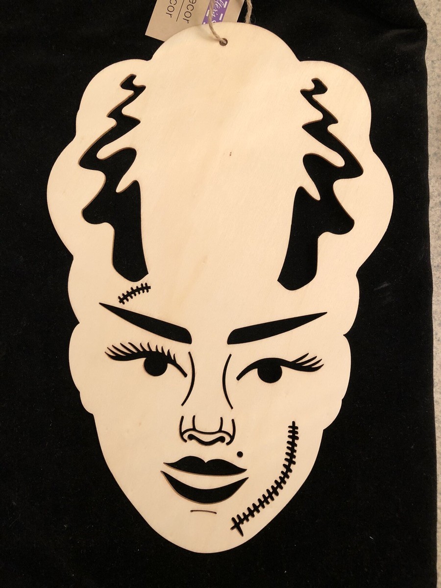 Bride Of Frankenstein Stencil Bride Of Frankenstein" Plaid Design