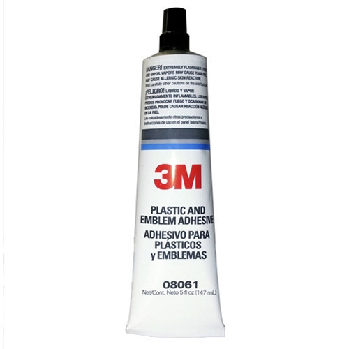 5oz 3M Plastic and Emblem Adhesive Clear 08061 Car Trim Strip, Tail ...