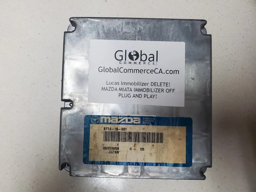 2000-2004 Mazda Miata MX-5 ECU ECM IMMOBILIZER OFF DELETE, SERVICE PLUG ...