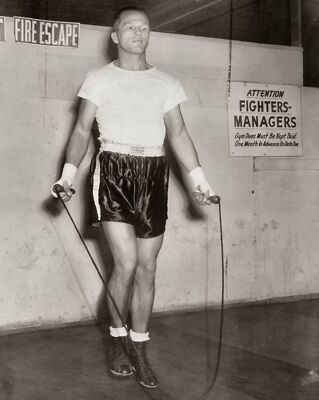 1948 Boxer TONY ZALE Training Photo (213-a ) | eBay