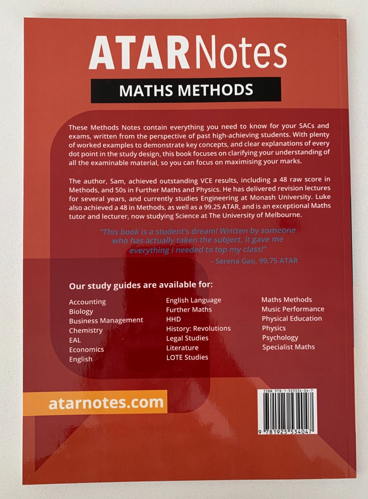 ATAR Notes Maths Methods | Complete Course Notes | VCE Units 3&4 2016 ...