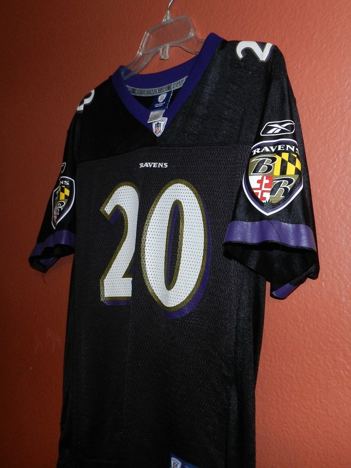 Ed Reed Baltimore Ravens Alternate Black Football Jersey Reebok Youth ...