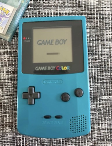 Nintendo Game Boy Color Blue (CGB-001) Handheld System Made in Japan | eBay