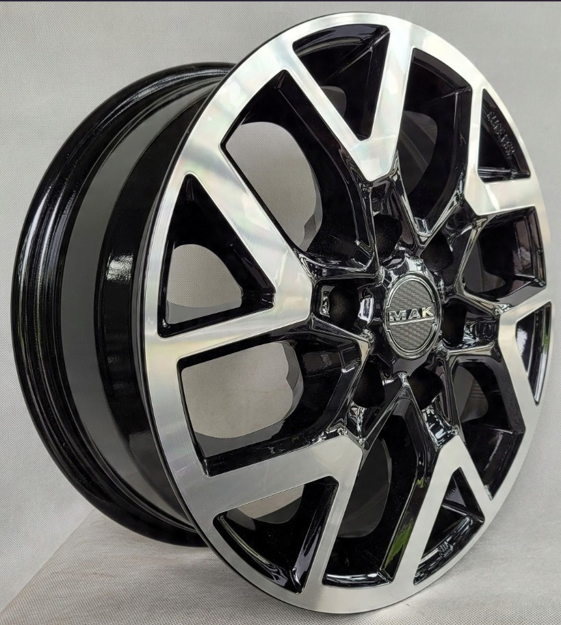 4 Alloy Wheels Compatible With NISSAN NAVARA NP300 NAVARA 18" MAK ITALY ...