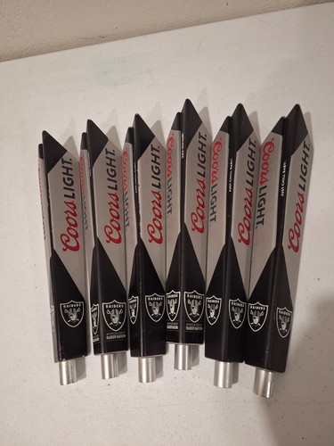 COORS LIGHT *TAP HANDLE WITH "RAIDERS LOGO 🍺" | eBay