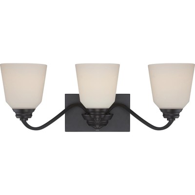Nuvo Lighting 62/378 Calvin Bathroom Vanity Light Mahogany Bronze | eBay