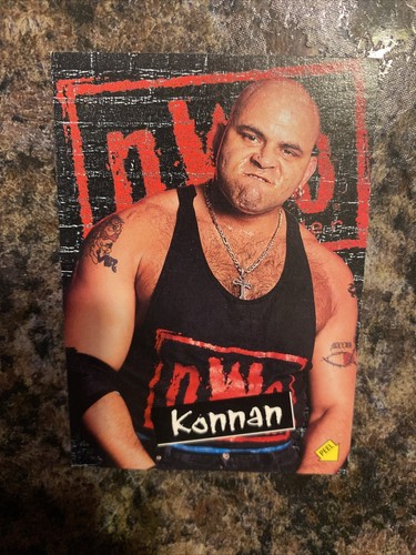 WWE WWF KONNAN 1998 TOPPS WCW/NWO STICKERS #S7 | eBay