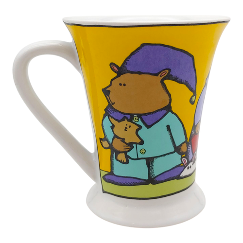 Ursula Dodge Tea Coffee Latte Mug - 10oz vtg Cartoon Bear Family ...