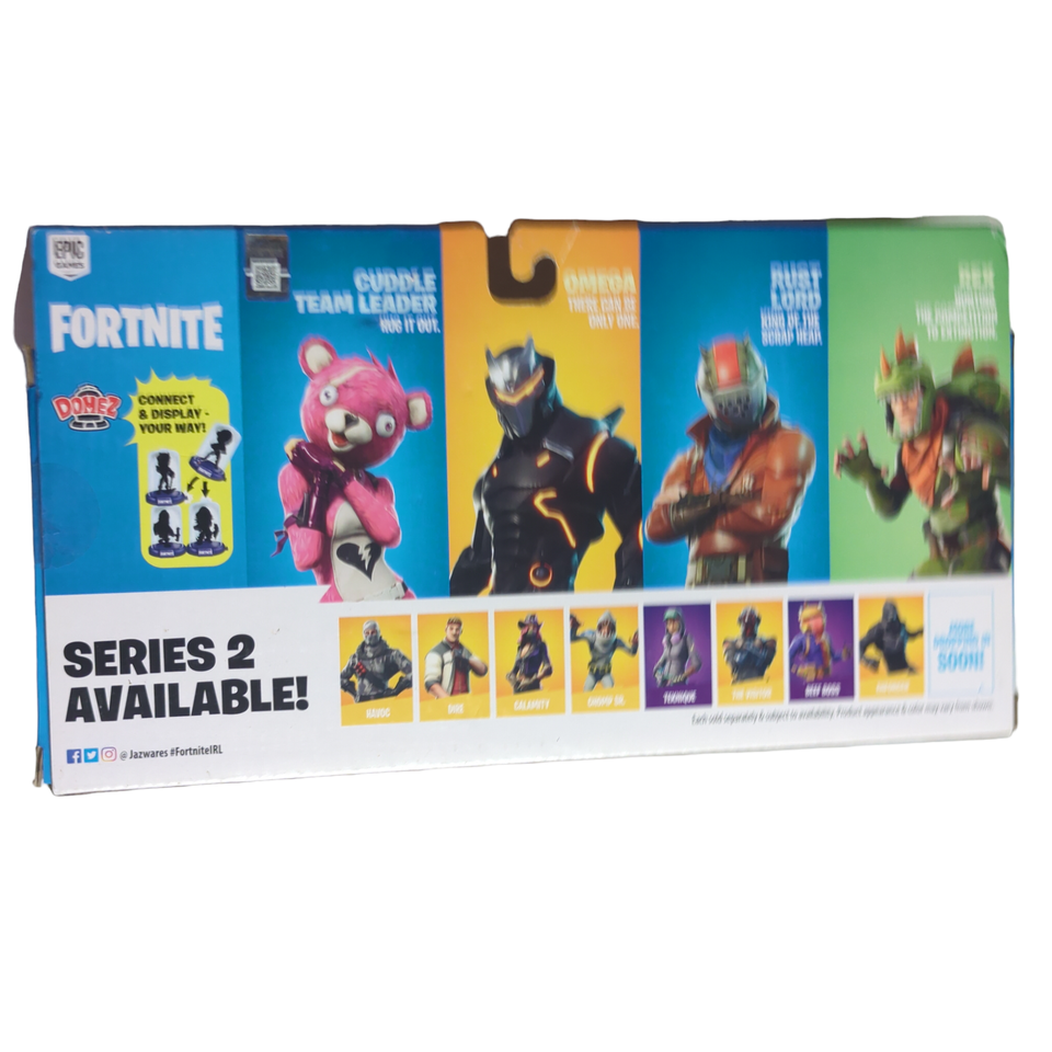 Domez Fortnite Dance Squad 4-Pack Rex- Rust Lord- Omega- Cuddle Team ...