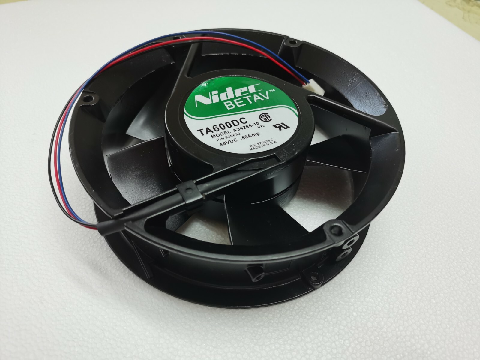 1Pcs For NIDEC TA600DC A34265-10 48V 0.50A cooling fan #M463A QL | eBay