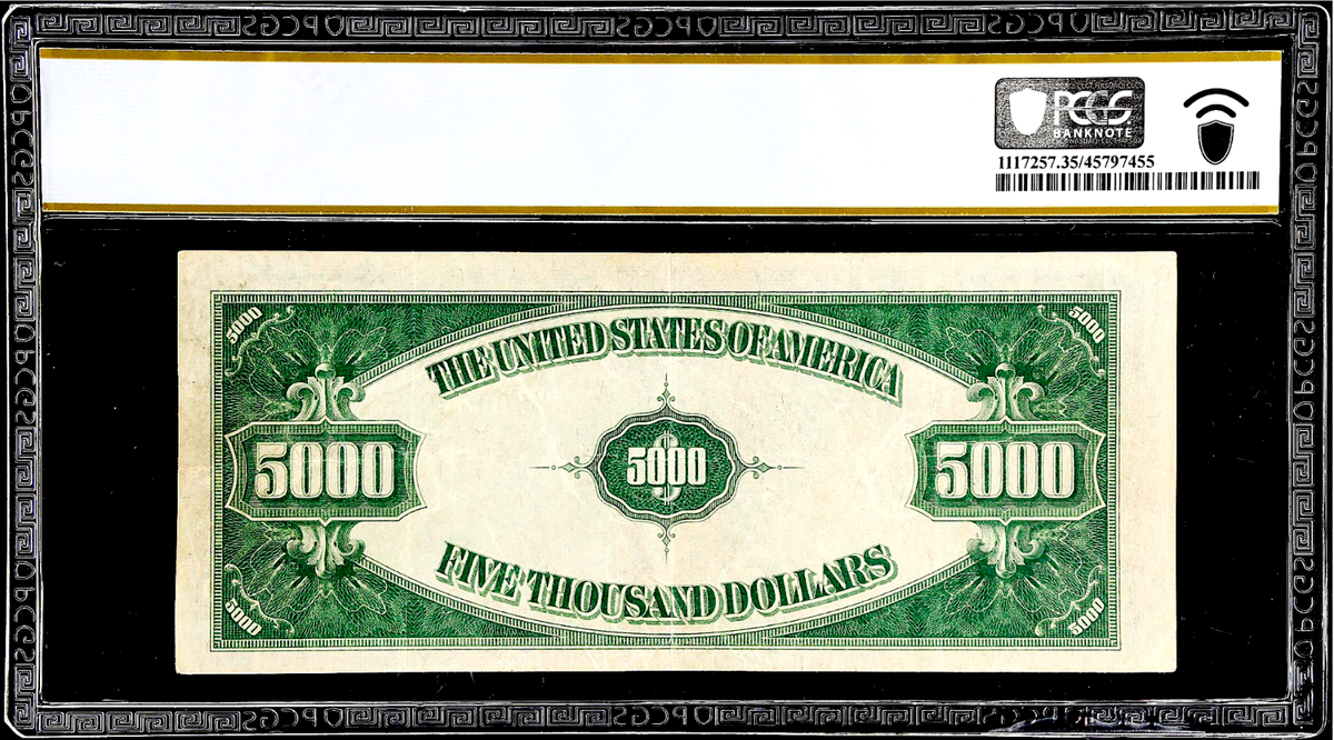 1934 5000 Dollarbiljet