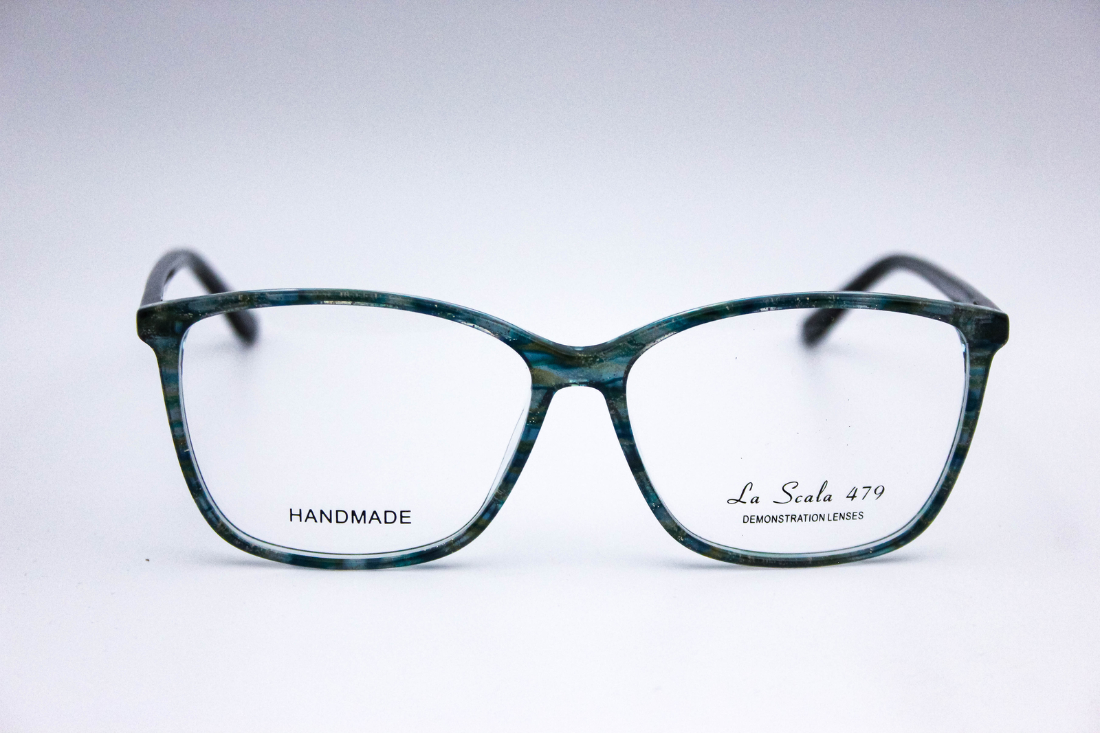 Continental Optical La Scala 479 Ocean Blue Square Eyeglasses Frames 55 ...