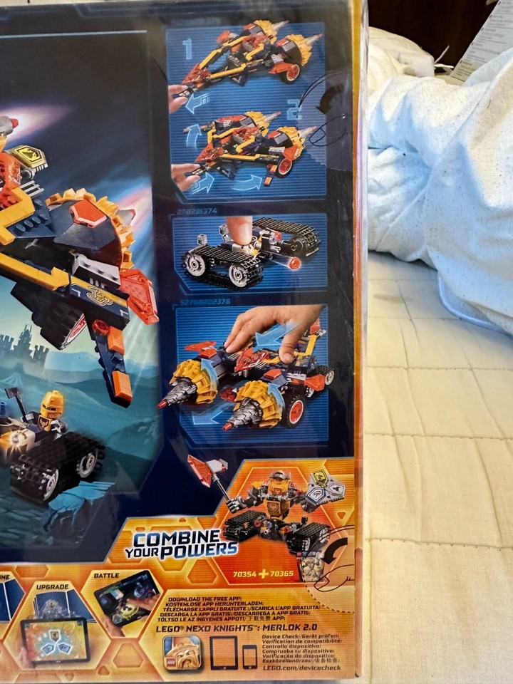 Lego 70354 Nexo Knights: Axl's Rumble Maker MISB | eBay
