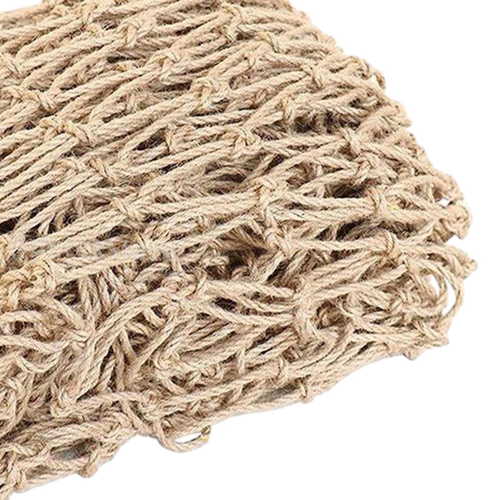 6.6ftx9.8ft Jute Twine Trellis Netting 5.9inch Squares Sturdy Versatile ...