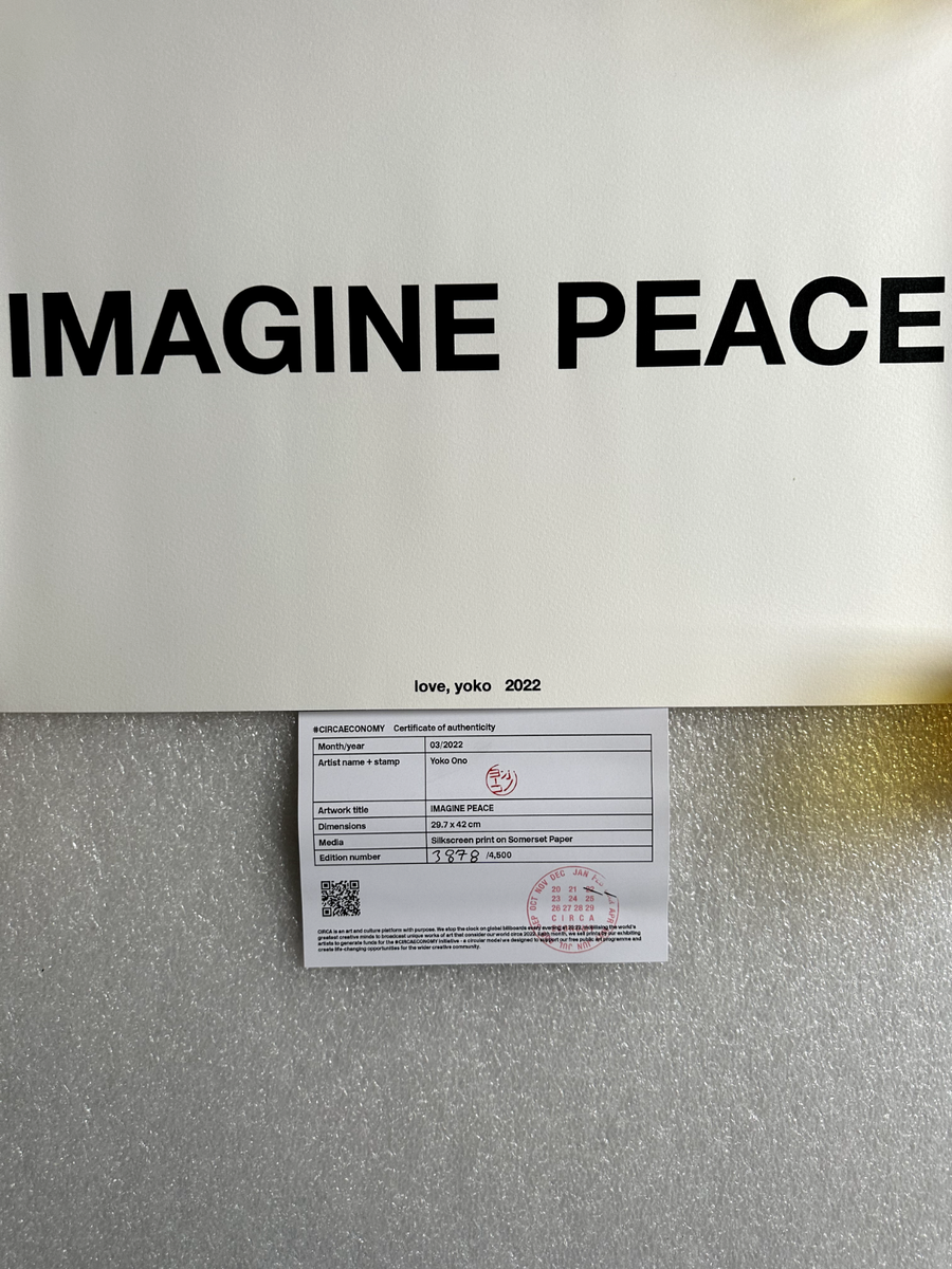 Imagine Peace Art Poppy Fields / Imagine Peace' – Lichfield