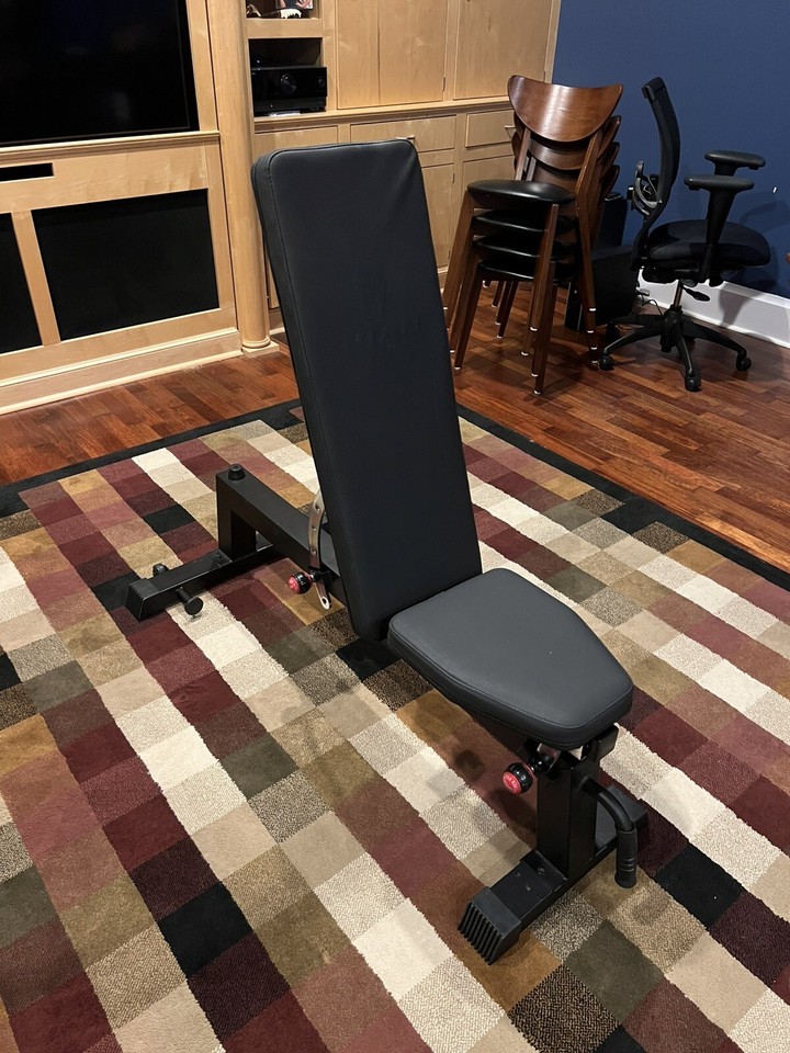 Titan Fitness Performance Series Adjustable Bench, Supports 650 LB ...