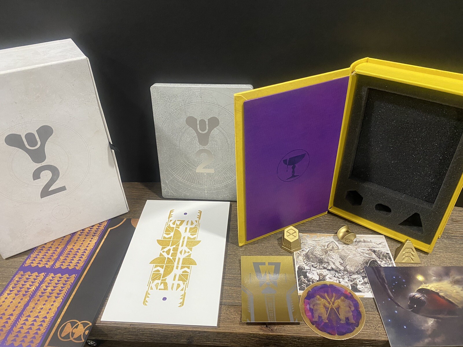 Destiny 2 Collector's Edition Cabal Box Xbox One Steel Game Case (No ...