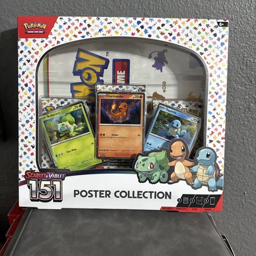NEW Pokémon 151 Poster Collection 3 Pack Box Sealed | eBay