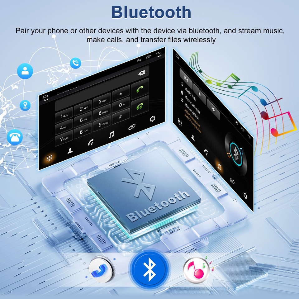 Carplay Car Stereo Radio For 2014 2015 2016 2017 2018 Chevy Silverado ...