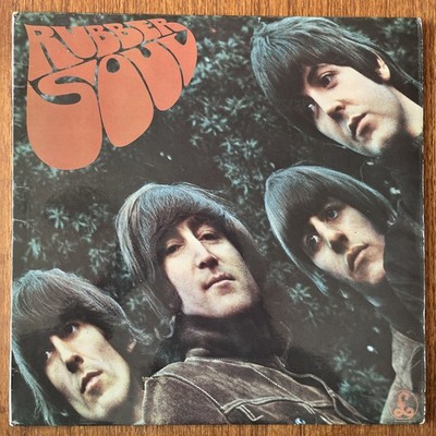 THE BEATLES - Rubber Soul LP 1969 UK Parlophone RARE Stereo *One EMI ...
