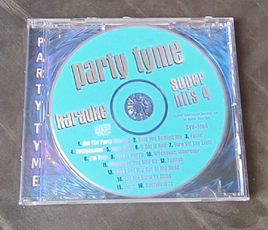 Various Artists : Party Tyme Karaoke 4: Super Hits CD 610017106437| eBay