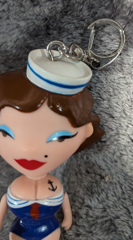 Sailor Outfit Bitty Betty's Keychain Doll With Doll Stand Stand. | eBay