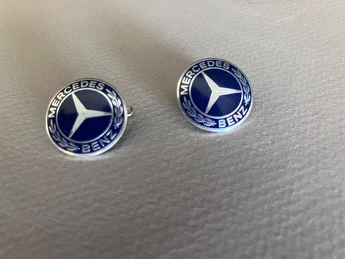 Mercedes-Benz Genuine 1950's Aluminium Lapel Pin Badge Western Germany ...