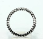 Sterling Silver Round CZ Cubic Zirconia Eternity Band Ring Size 9.75 | eBay