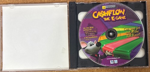Cashflow The E-Game for PC - SCRATCHED CD - How to Get Out of the Rat ...