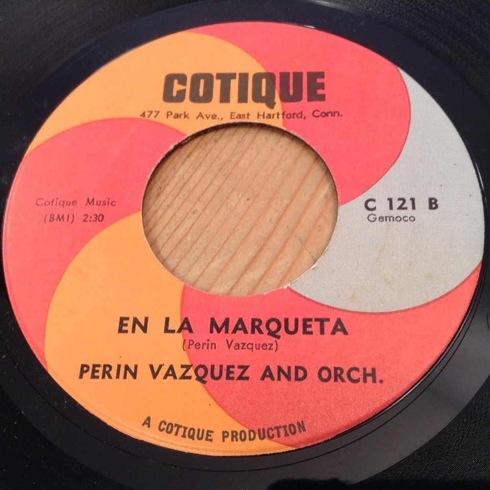 PERIN VAZQUEZ AND ORCH[MATRIMONIO]MINT BIZARRE SALSA COTIQUE 45 w ...