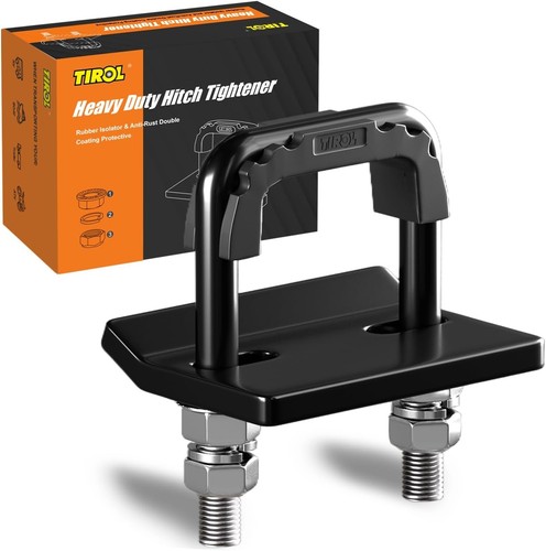TIROL Hitch Tightener Anti-Rattle Clamp - Heavy Duty Stabilizer Black | eBay