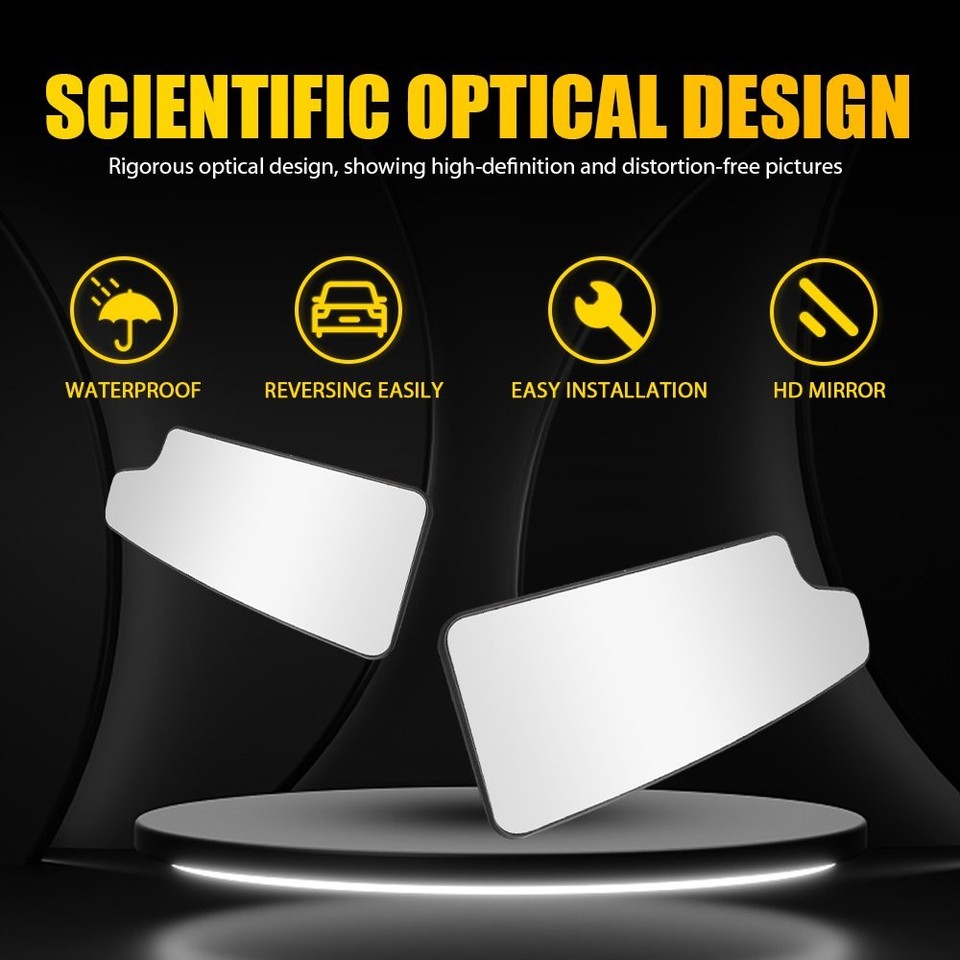 Left Right Towing Lower Mirrors Glass For 20-21 Chevy Silverado Sierra ...