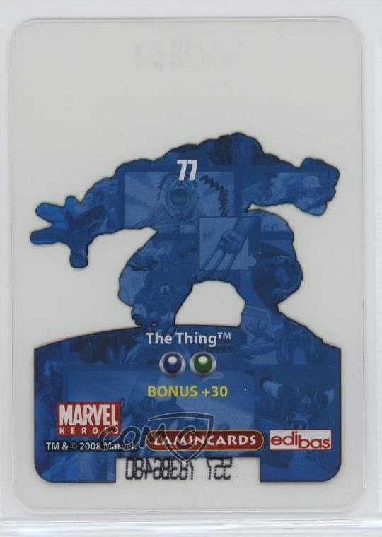 2008 Marvel Heroes Lamincards Thing #77 1g3 | eBay