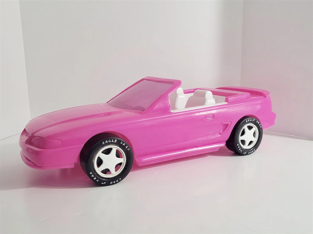 Pink Mustang Convertible