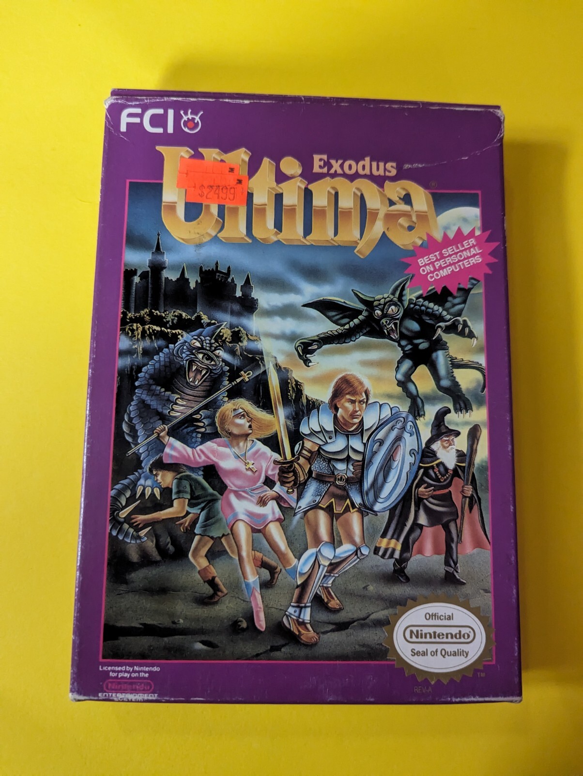 Ultima: Exodus (Nintendo Entertainment System, 1989) 22909100049| eBay