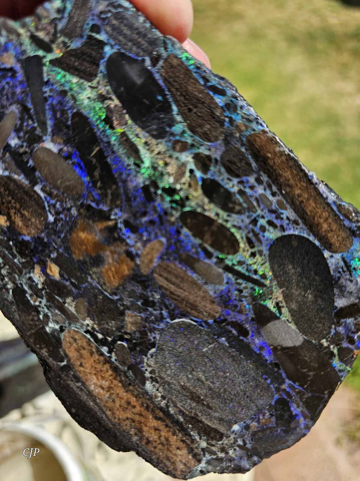 3.0kg Rainbow Matrix Opal (Sandstone Matrix) rough. Lapidary rocks ...