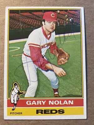 1976 Topps #444 Gary Nolan Autographed Card - Cincinnati Reds | eBay