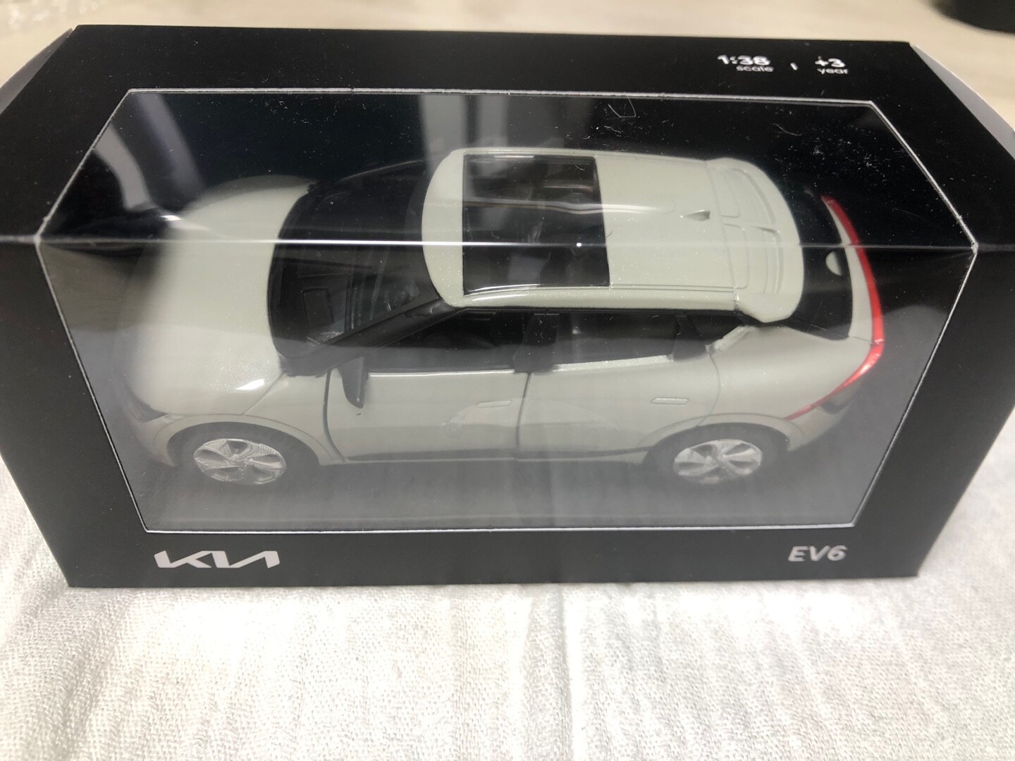 KIA Motors Diecast Mini Car EV6 GT 1:38 Scale Miniature Display Toy 3 ...