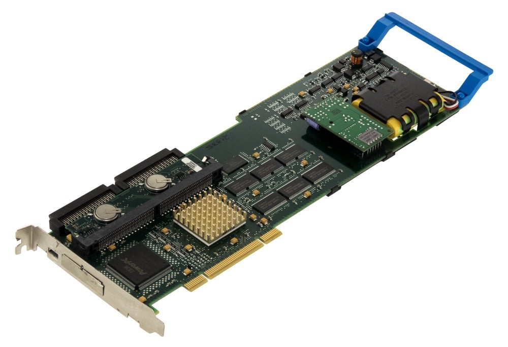 IBM As400 2763 SCSI RAID Card With Cache Battery 91H4082 04n6482 for ...