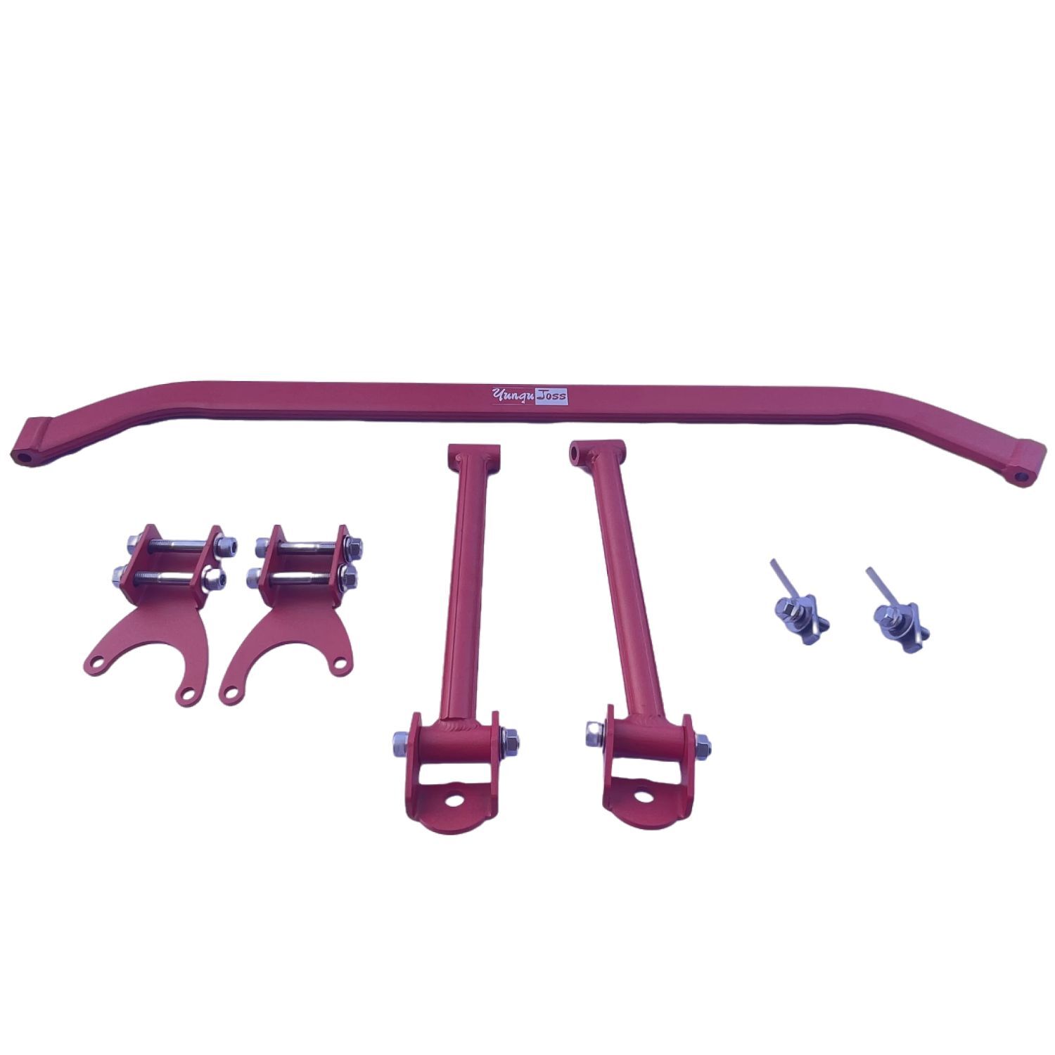 Red Billet Rear Strut Brace Shock Tower Bar for BMW E46 M3 3 Series ...