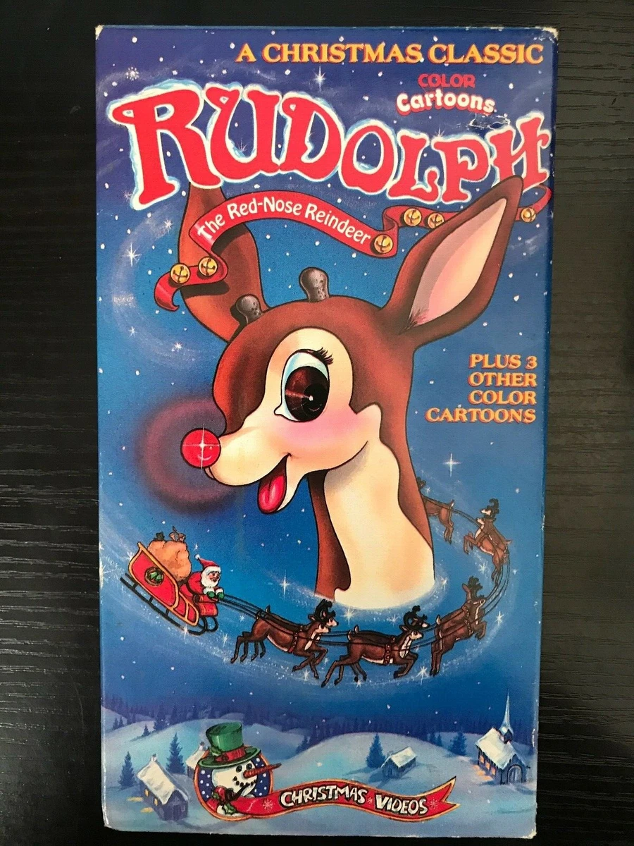 Rudolph The Red Nosed Reindeer Cartoon Vhs