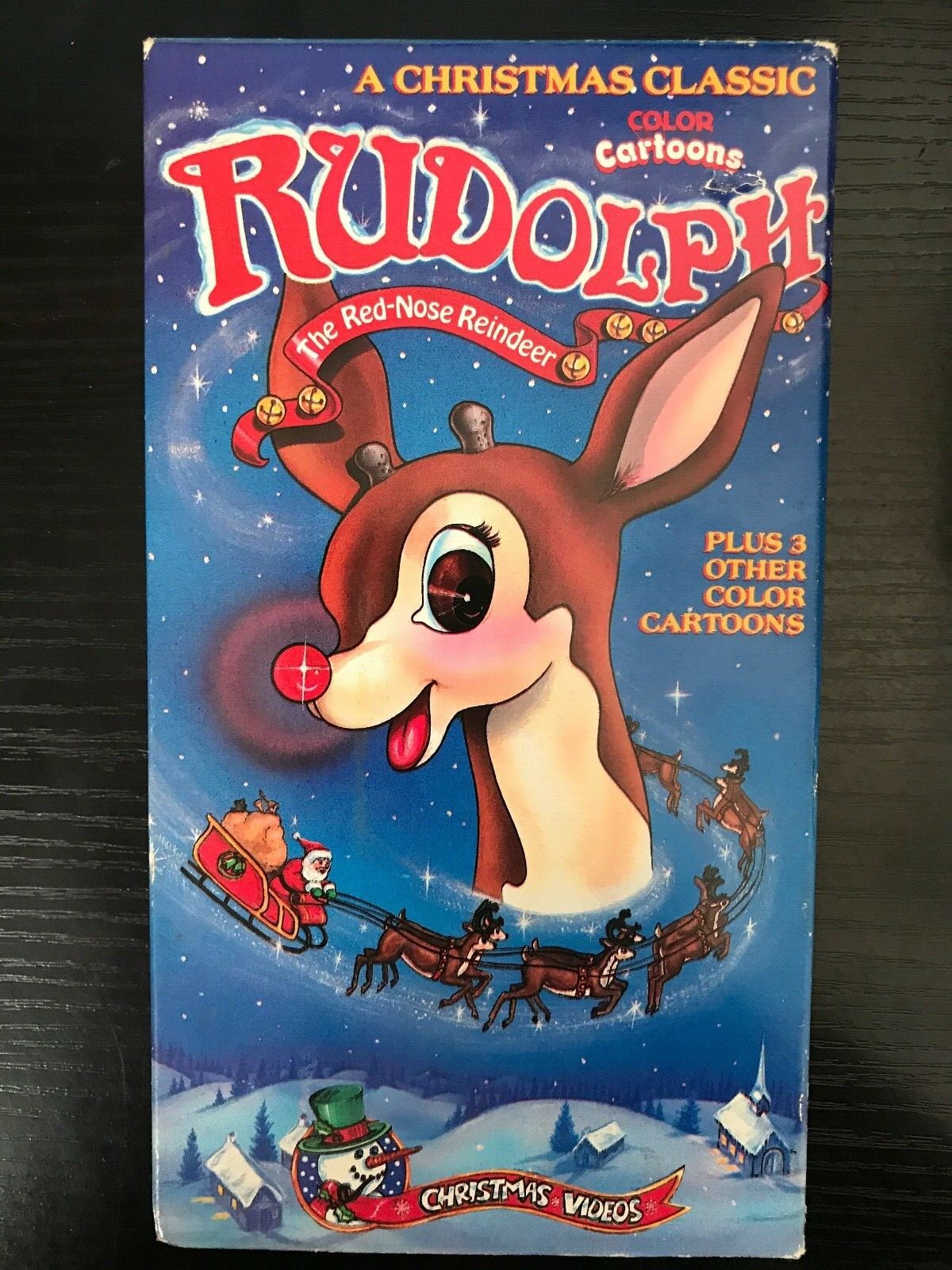A Christmas Classic Rudolph The Red Nose Reindeer VHS Tape 1990 | eBay