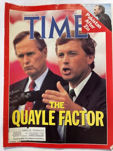 1988 August 29, Time Magazine, George Bush (CP317) | eBay