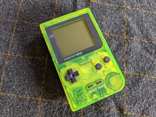 Nintendo GameBoy Pocket MGB-001 Extreme Green Translucent | eBay